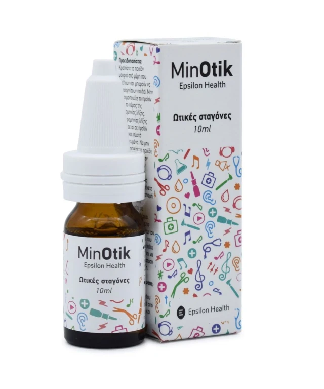 EPSILON HEALTH MINOTIK EAR DROPS 10ML | tealbox.gr