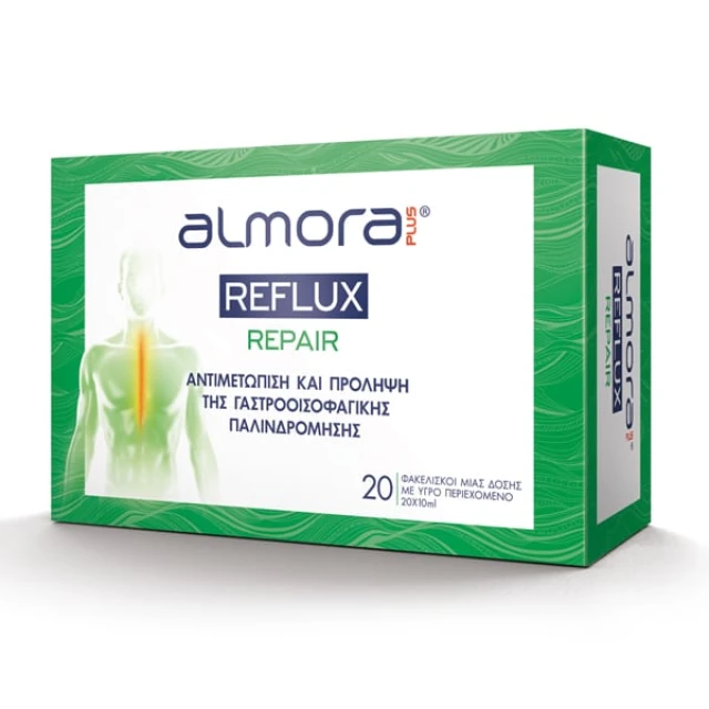 ALMORA PLUS REFLUX REPAIR 20 STICKPACKS | tealbox.gr