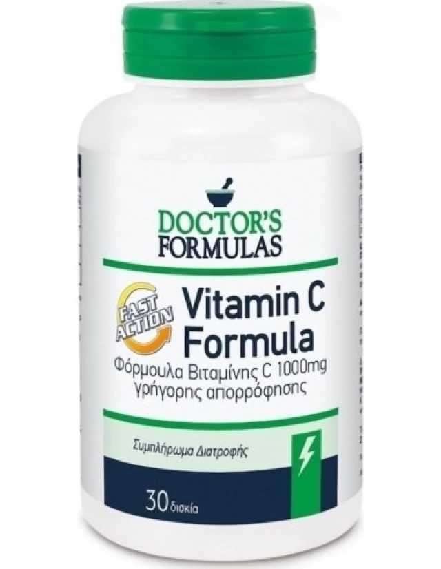 DOCTORS FORMULAS VITAMIN C 1000 FORMULA 30 TABS | tealbox.gr